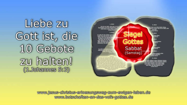 Die tiefe Bedeutung der 10 Gebote!